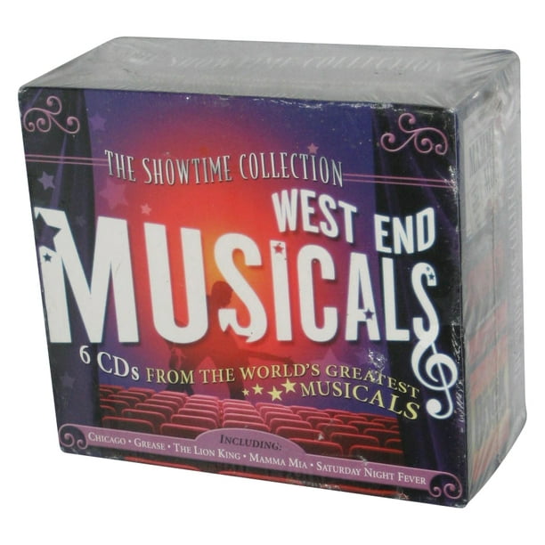 The Showtime Collection West End Musicals Audio Music 6CD Box Set ...