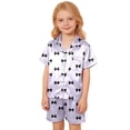 Baby Boy Outfits Kids Casual Printed Short Sleeve Lapel Top with Shorts ...