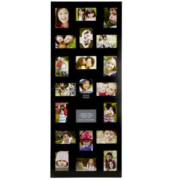 8 Pack: 9 Opening Black Dimensional 5" x 7" Collage Frame by Studio ...