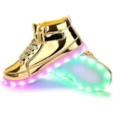 Light Up Shoes Men Women LED Shoes High Top Adult Light Up Sneakers ...