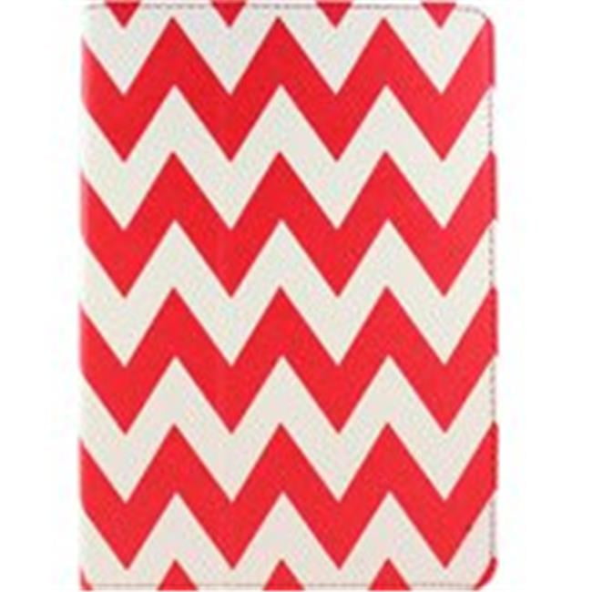 Accellorize 10" Universal Folio Tablet Case, Red Chevron - Walmart.com