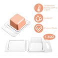 1 OZ Clear Empty Plastic Wax Melt Containers,Bexikou 50 Packs Single ...