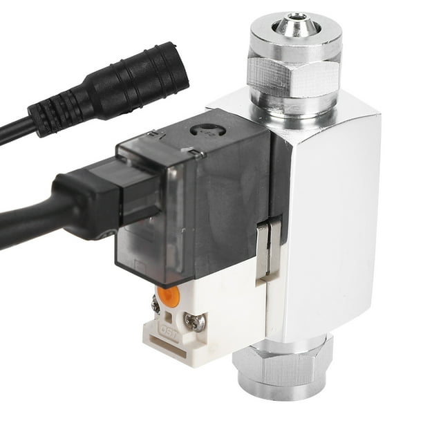 Solenoid Valve, CO2 Solenoid Valve External Solenoid Valve, Low Temperature For Fish Tank Dual ...