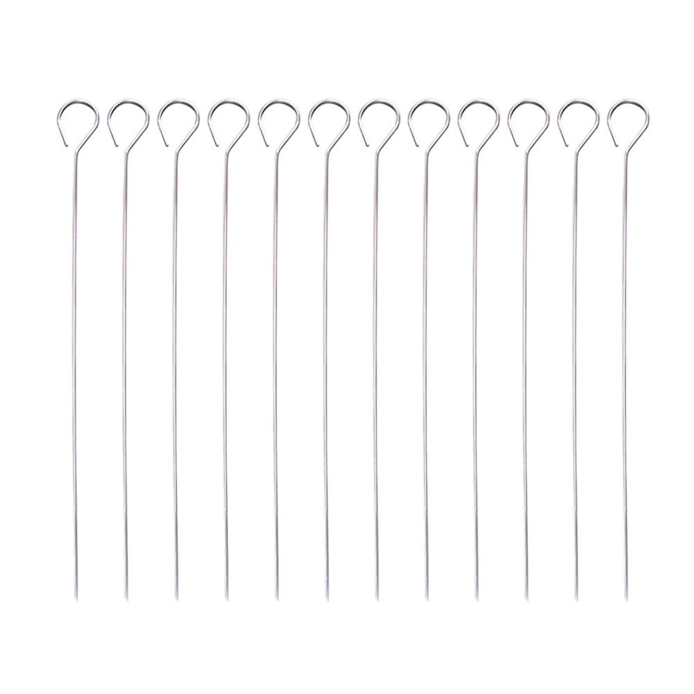 Click here for Amdohai Kabob Skewers Flat 12 Pcs Metal Bbq Skewer... prices