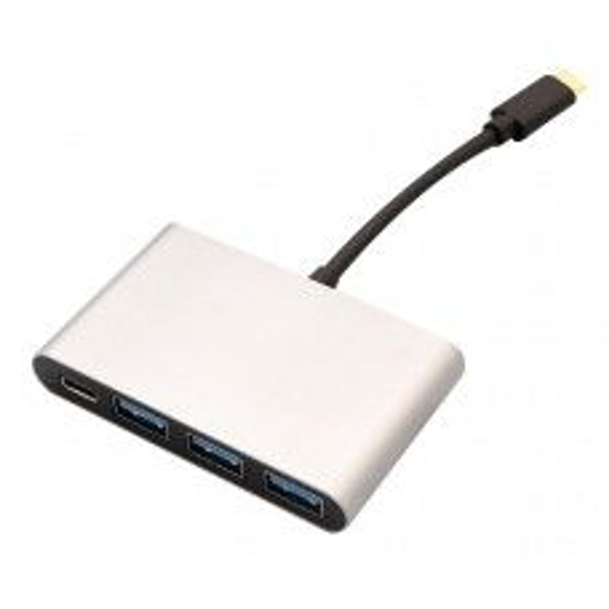 Syba USB 3.1 Type-C Gen 1, 3-Port Hub + 1-Port PD Power Delivery, Type ...