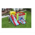 Wonder Hoops 10' Outdoor Inflatable Kids Play Park with Basketball ...