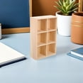 REOFLYUP Multifunctional Wood Storage Rack for Office and Home Desktop ...
