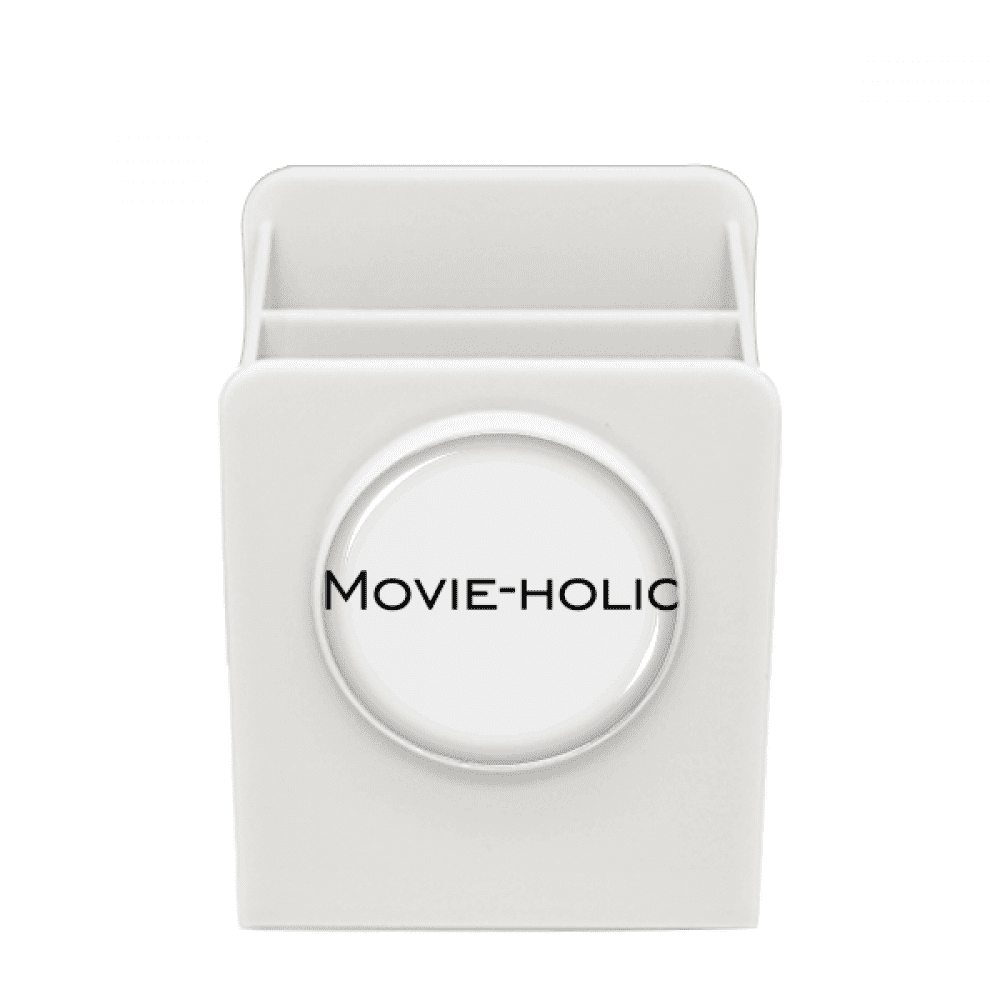 Stylish Word Movie-holic Art Deco Fashion Desk Pencil Holder Cup Pen ...