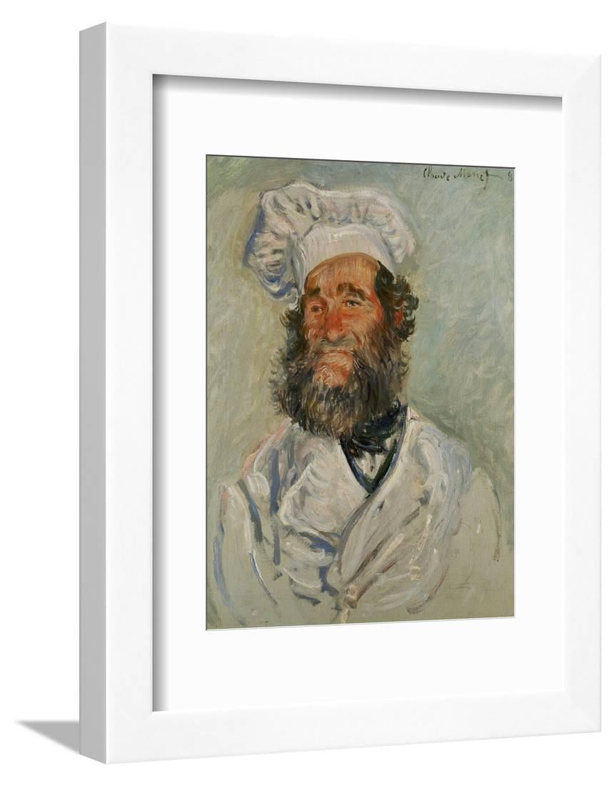 The Cook, 1872 Framed Print Wall Art by Claude Monet Sold by Art.Com ...