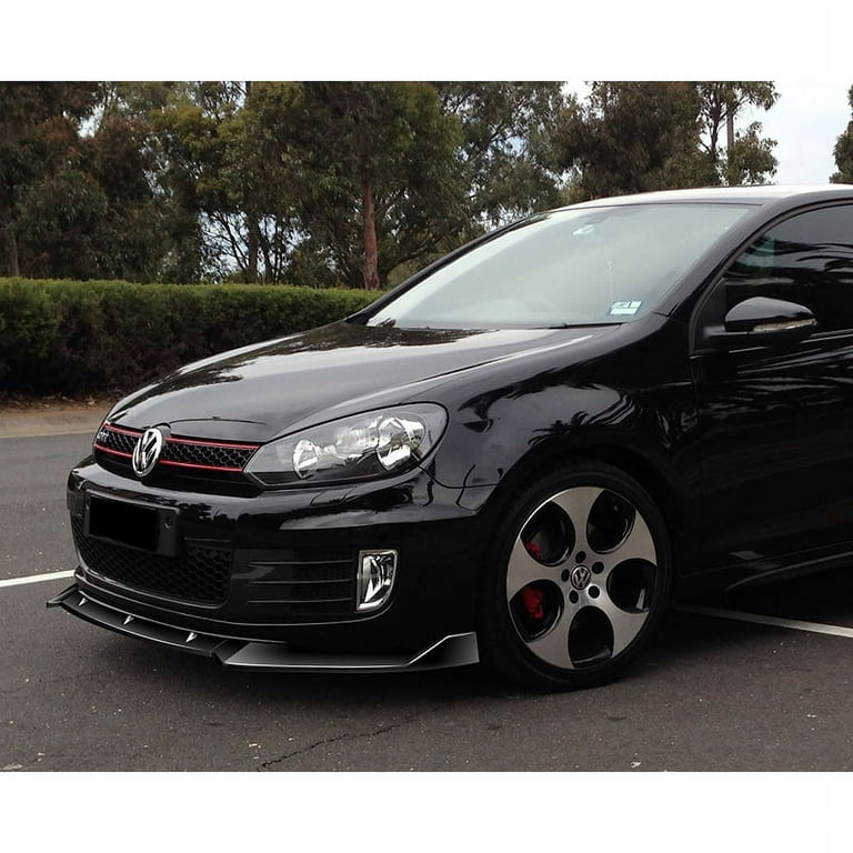 Stay Tuned Performance For 10 13 VW Golf MK6 GTI Painted Black Front Bumper Body Splitter Spoiler Lip Walmart