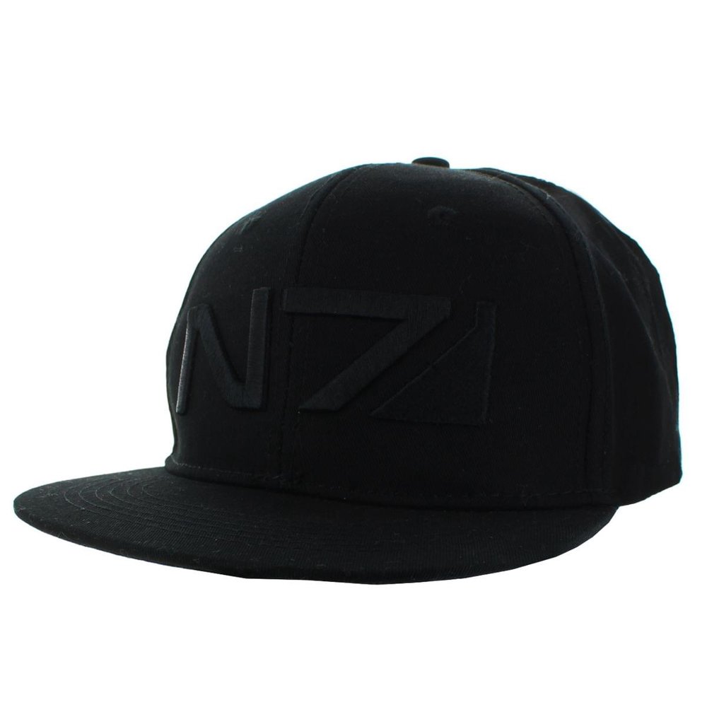 Mass Effect: Andromeda N7 Snapback Hat, Black - Walmart.com - Walmart.com