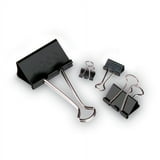 "Binder Clips, Small, Black/silver, Dozen | Bundle of 10 Dozen ...