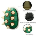 Super Mario Bros Cosplay Bowser Green Turtle Shell Backpack with 3D ...