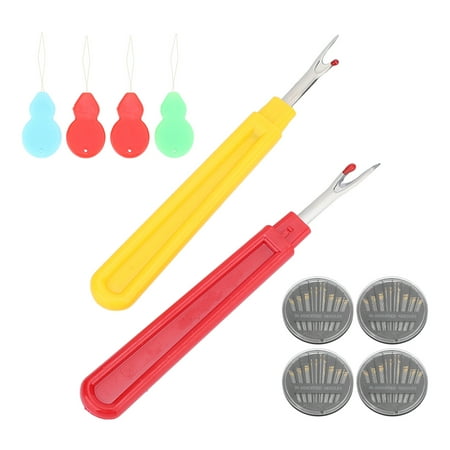 Sewing Seam Remover Tool, Needle Threader Multiple Sizes Stainless ...