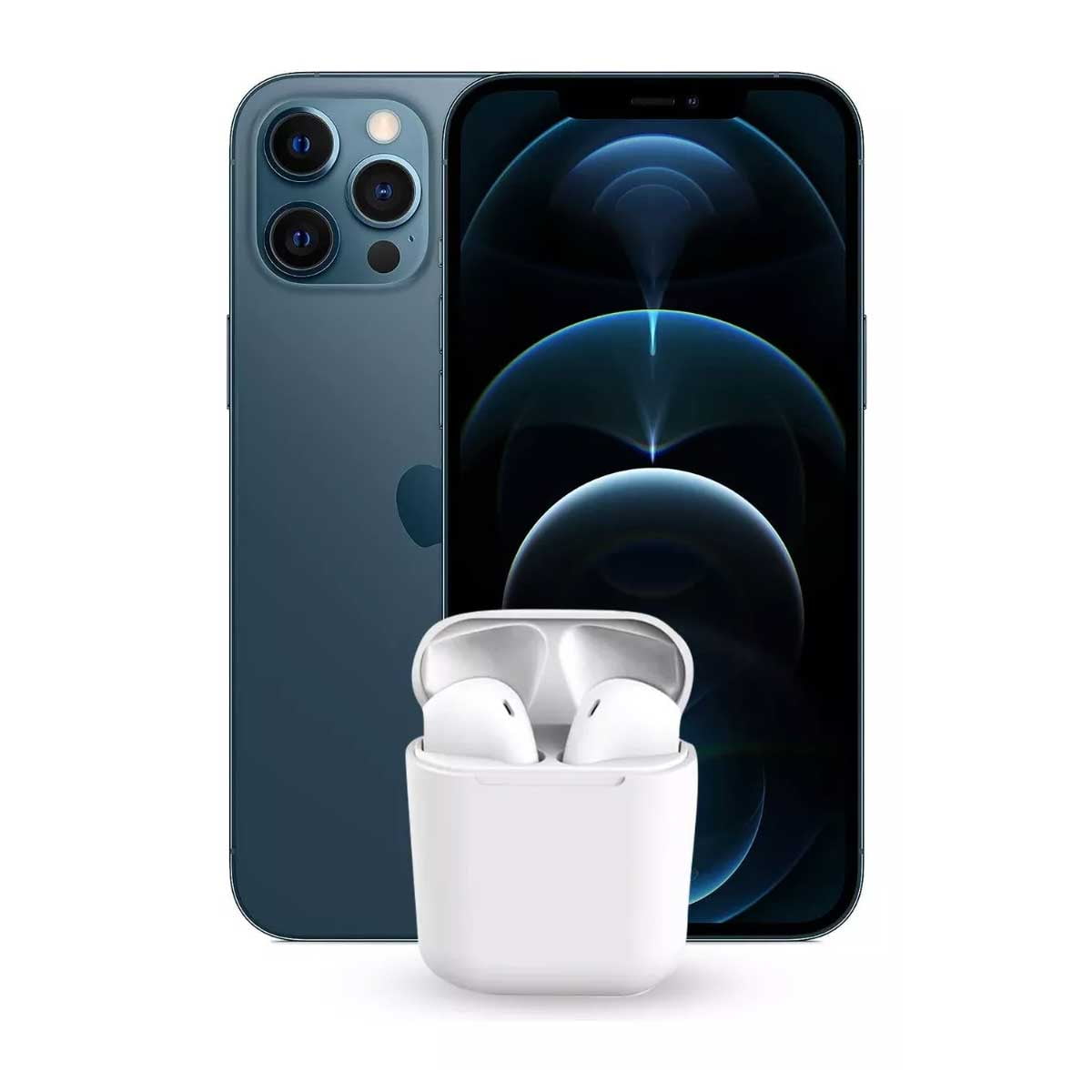 Apple iPhone 12 Pro Max (128 Gb) - Azul Pacífico Reacondicionado ...