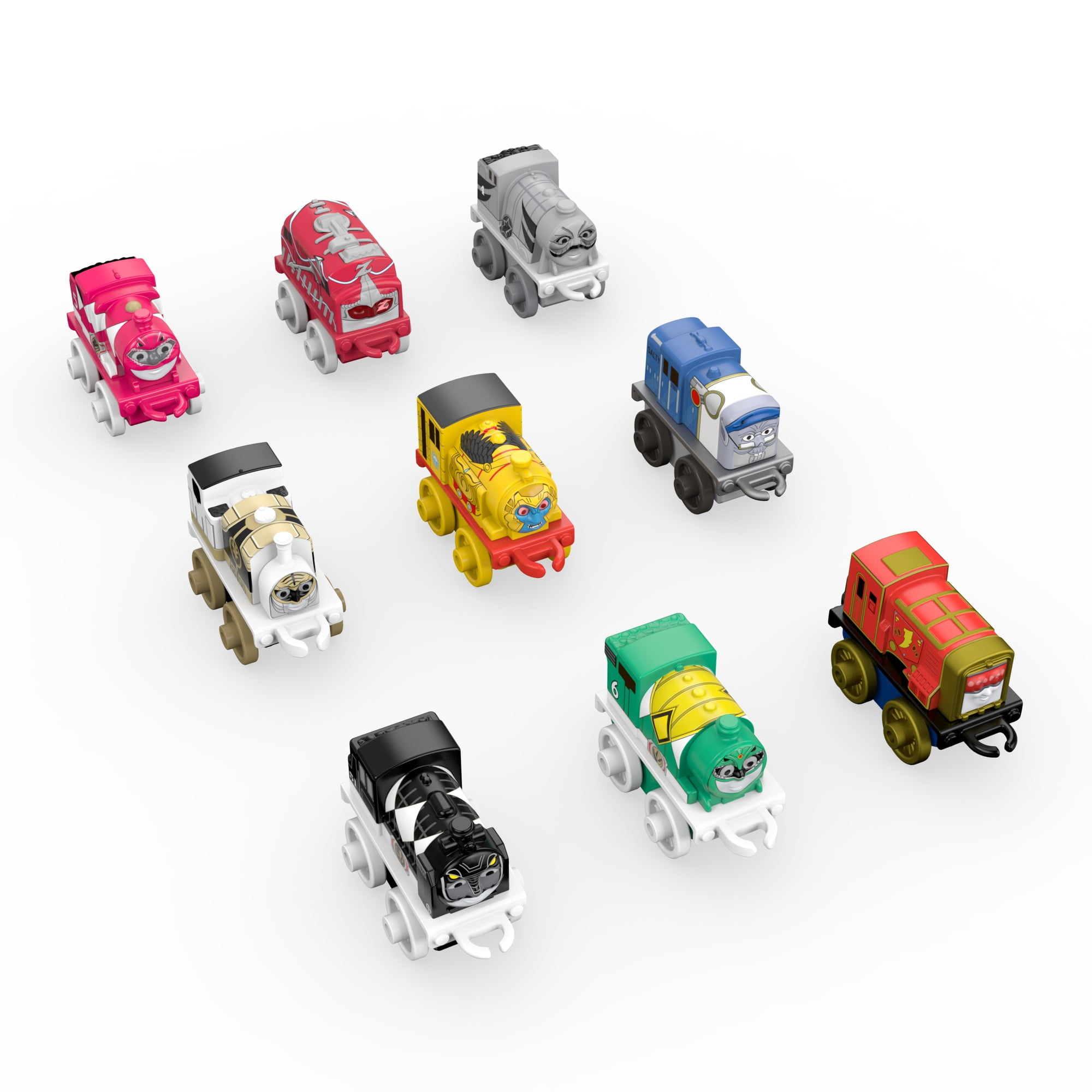 Thomas & Friends MINIS 9-Pack Power Rangers Pack #4 - Walmart.com