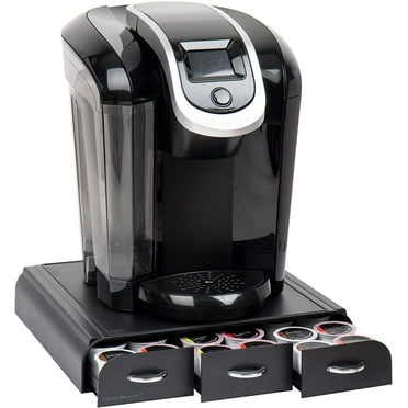 Mind Reader Coffee Pod Organizer with 2 Drawers, 72 Pod Capacity, 14"L ...