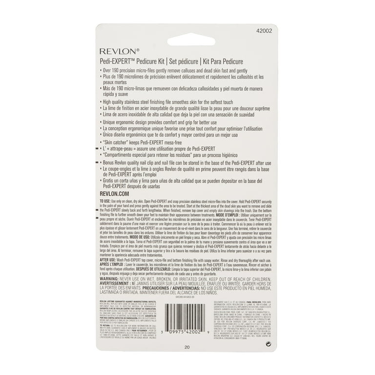 Revlon Pedi Expert, 3pc Professional Pedicure Kit - Home Revlon Pedi Expert, 3pc Professional Pedicure Kit - Home