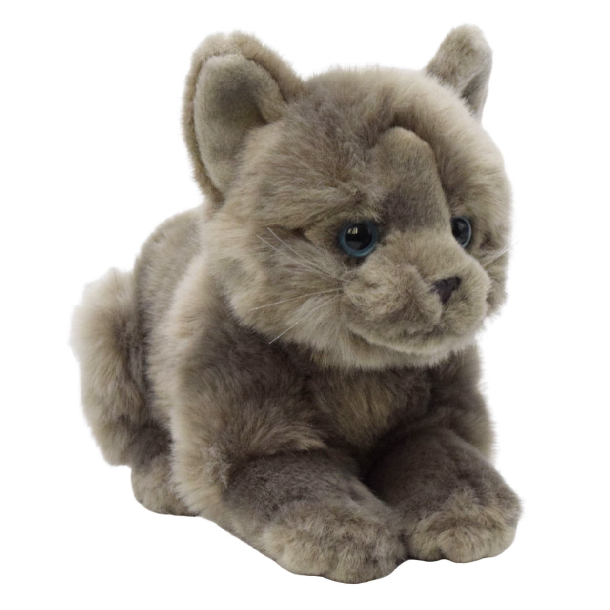 Realistic British Shorthair Cat Stuffed Animal Plush Toy, Lifelike Cat ...