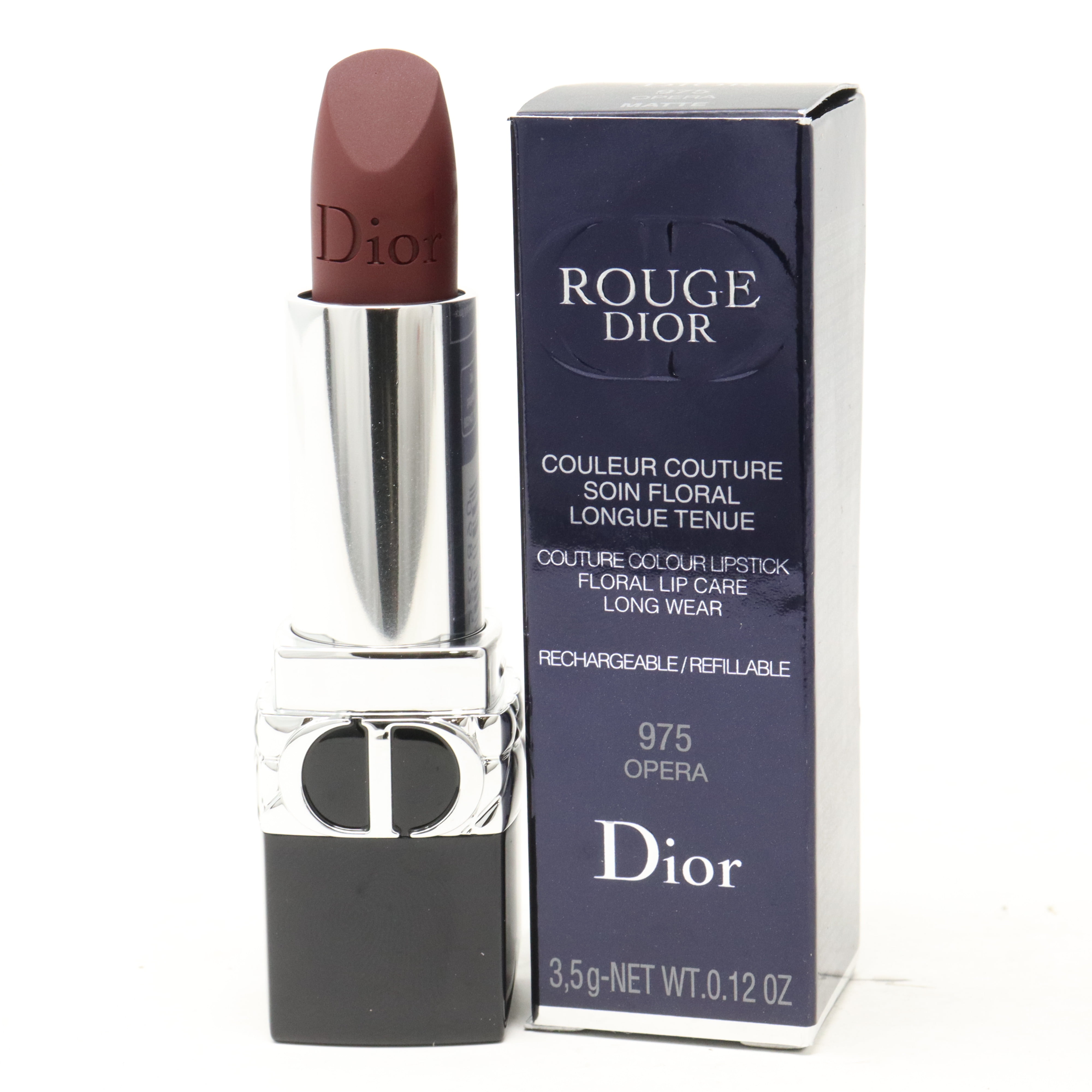 Dior Rouge Dior Couleur Couture Lipstick 0.11oz 975 Opera (Matte) New ...