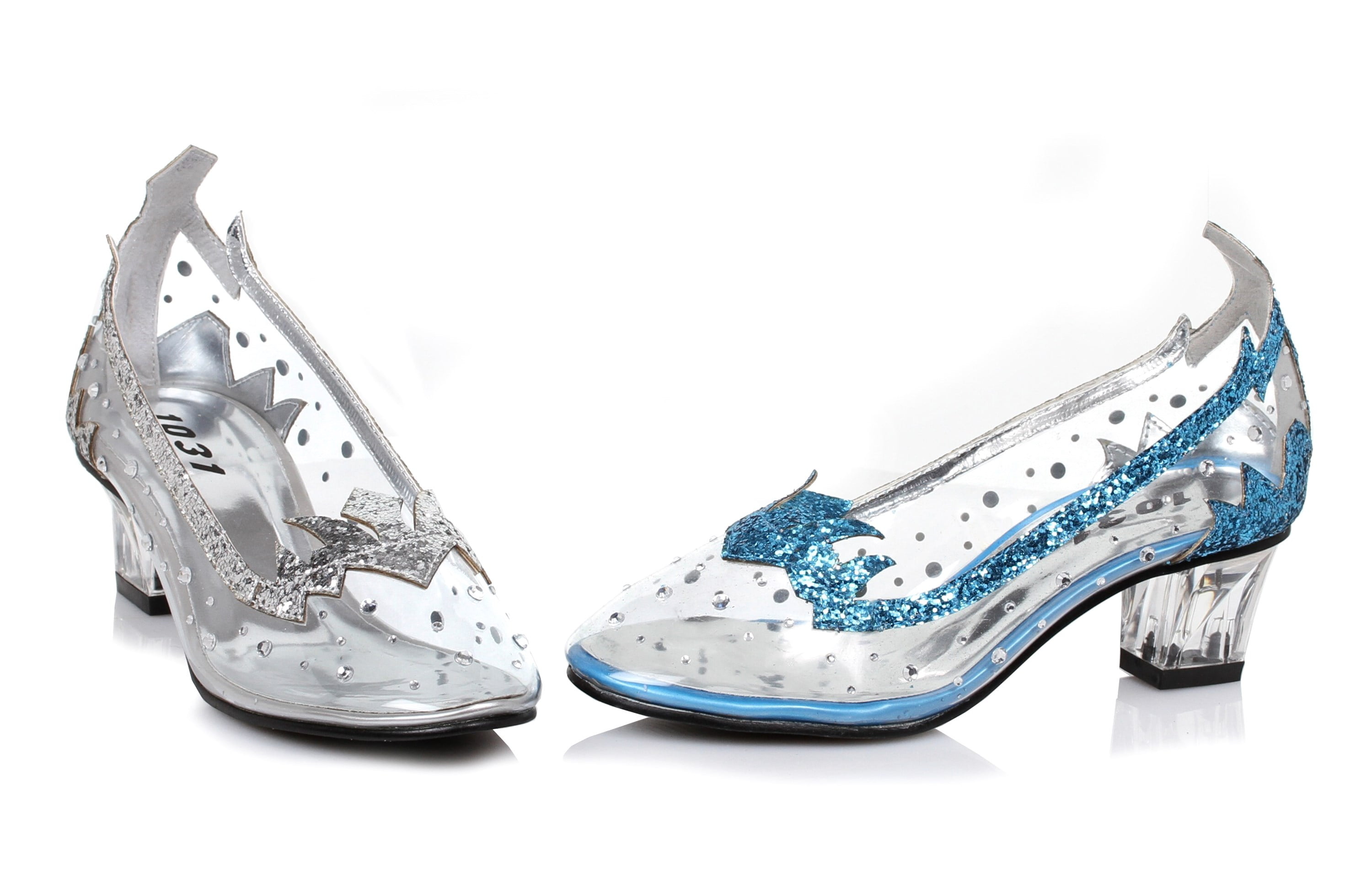 201-ICE, 2" Heel Clear Slipper Childrens - Walmart.com