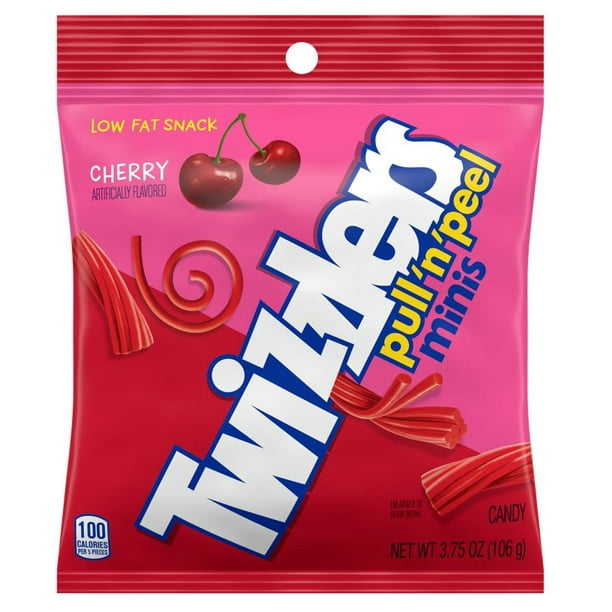 TWIZZLER PULL-N-PEEL CHERRY SMALL PEG - Walmart.com
