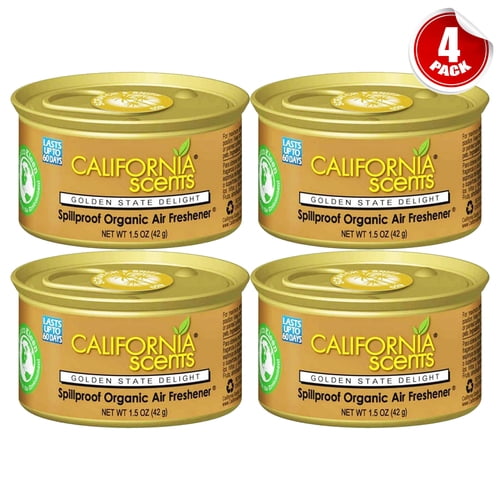 California Scents Car Air Freshener Home Office Scent Golden State ...