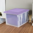 Sterilite File Box Plastic, Lavender Sky - Walmart.com