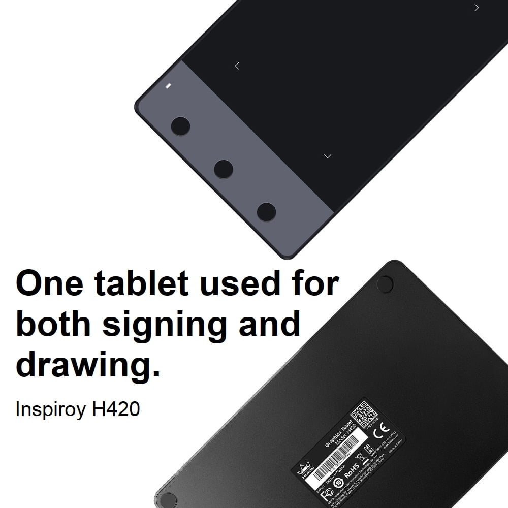 Huion H420 Graphics Drawing Tablet - 3 Shortcut Keys, 2048 Levels Pressure Sensitivity in Nepal ...