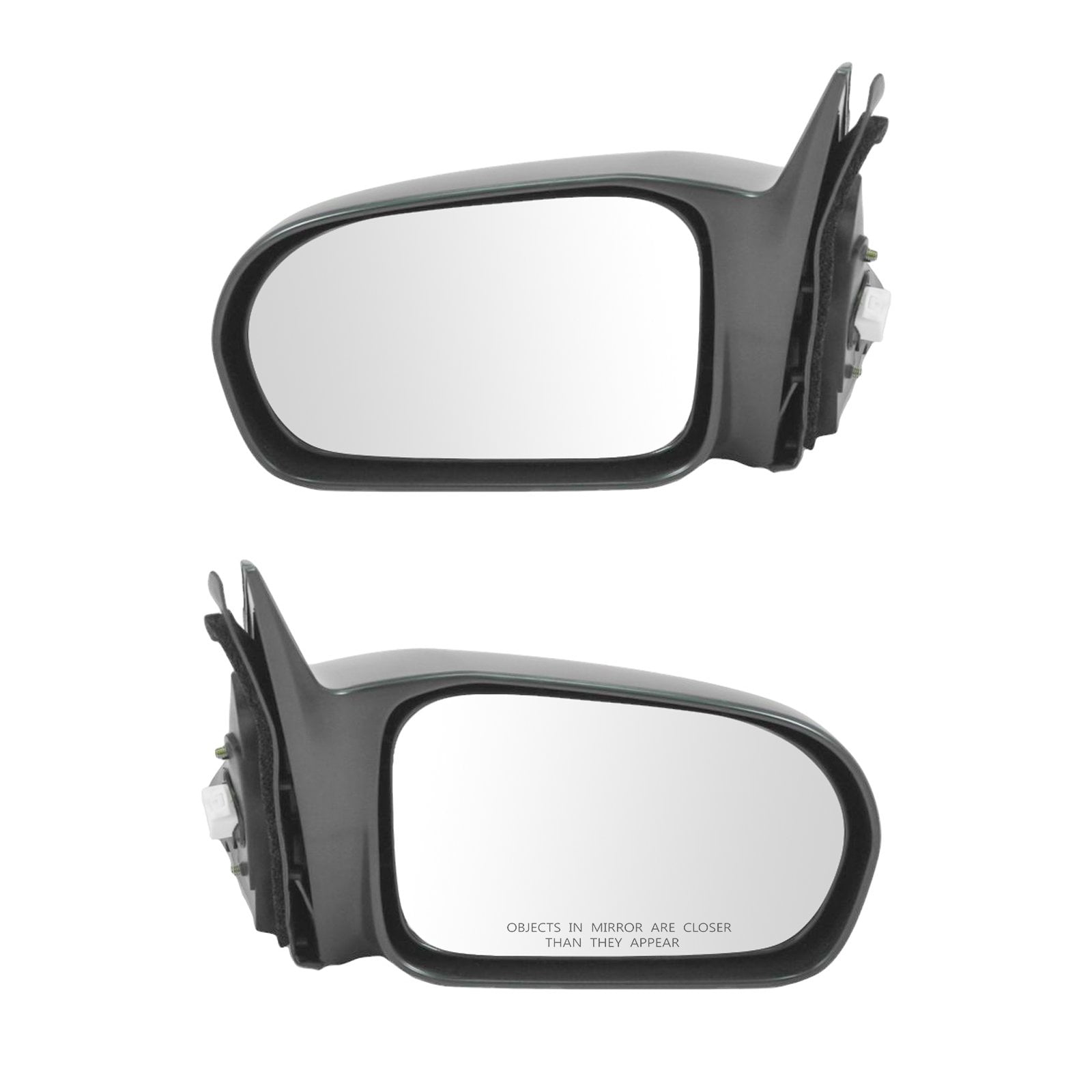 TRQ Power Side View Mirrors Black & Set for 01-05 Civic 4 Door Sedan ...