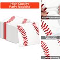 200 Pcs Baseball Party Plates Napkins Supplies Baseball Birthday ...