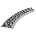 Lionel Trains O-Gauge Fastrack O36 45-Degree Curved Railway Track ...