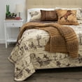 Donna Sharp Cowboy Queen Cotton 3 PC Quilt Set - Walmart.com