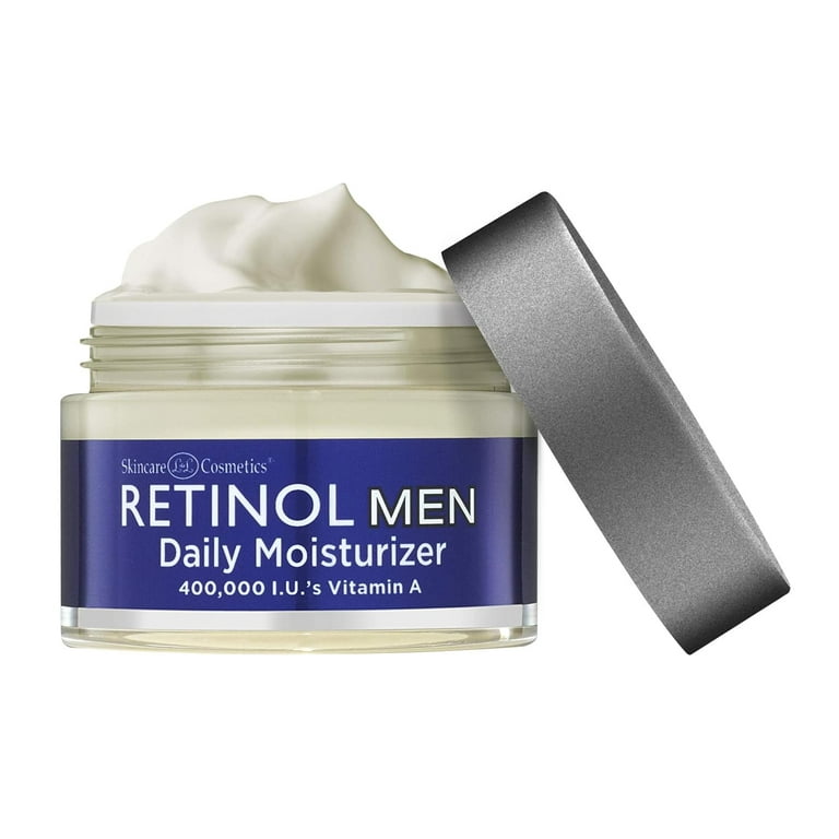 Retinol Men s Anti Aging Skincare Moisturizer Wrinkle Reduction Hydration 1.7 oz Walmart