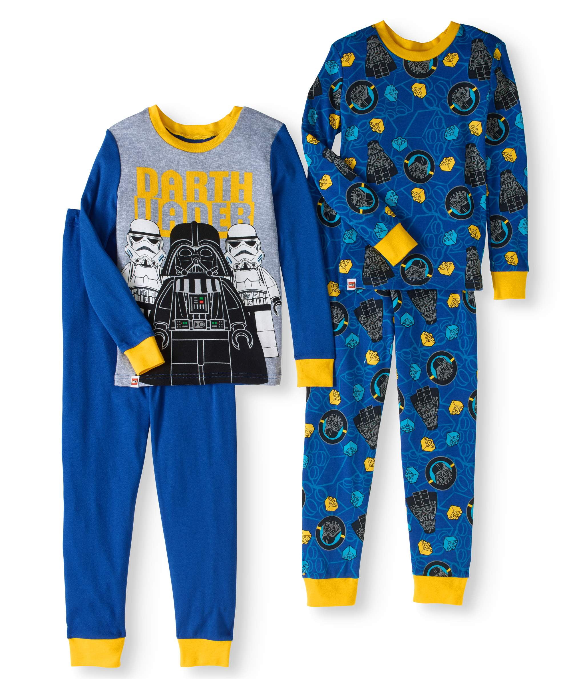 Lego Star Wars Boys' Cotton Pajama 4pc S - Walmart.com