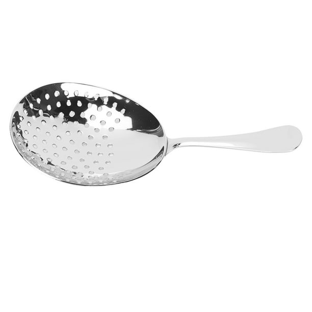 Strainer, Professional Stainless Steel Cocktail Strainer Slotted Spoon ...