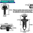 35PCS Engine Under Cover Splash Shield Guard Body Bolts, Car Front ...