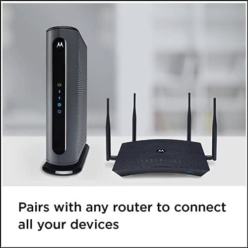 Comcast Cable Modem Rear View