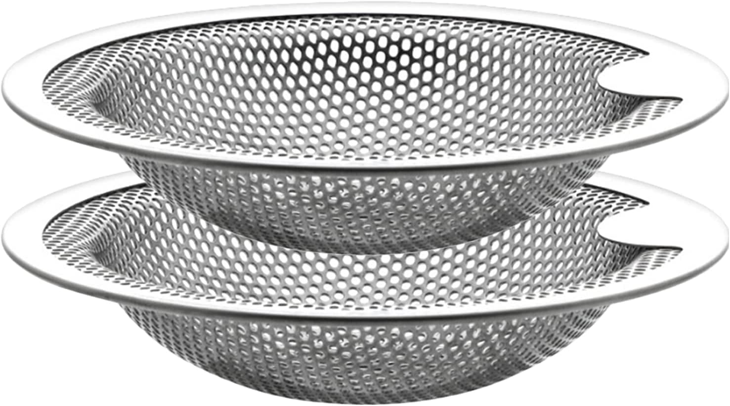 2pcs Kitchen Sink Strainers, Stainless Steel Kitchen Sink Strainers ...