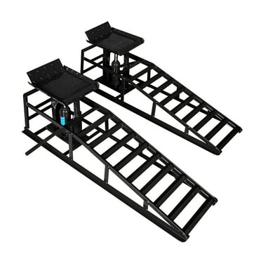 Hydraulic Car Ramp 10000lbs 5T Hydraulic Ramp with Hydraulic Jack Auto ...