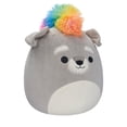 Squishmallows Squish-Doos 10-inch Ultra Plush Grey Schnauzer Dog Pet ...
