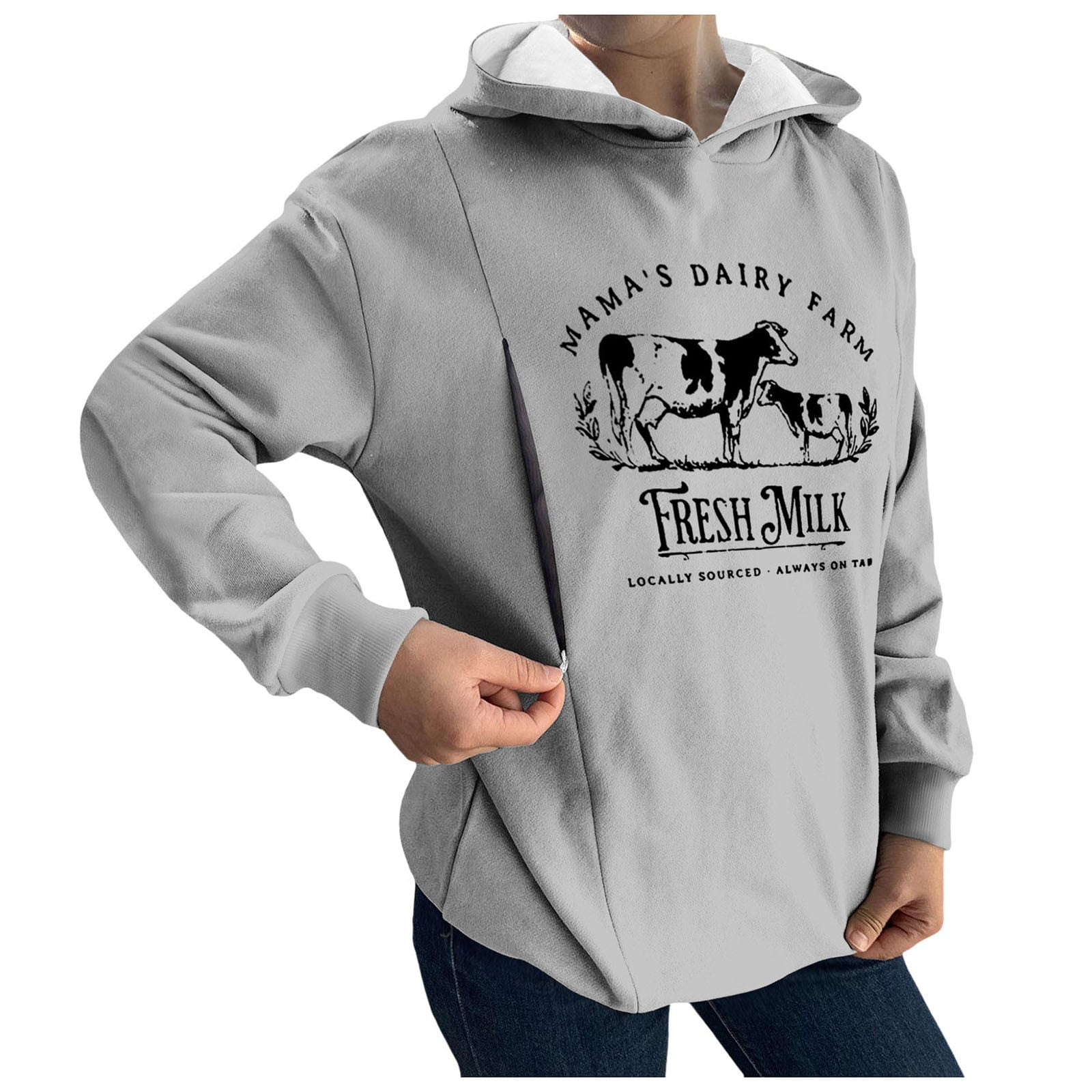 Click here for Icvfdpl Maternity Shirts For Women Hooded Sweatshi... prices