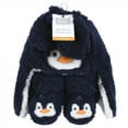 Hudson Baby Infant Boy Trapper Hat, Mitten and Bootie Set, Navy Penguin ...