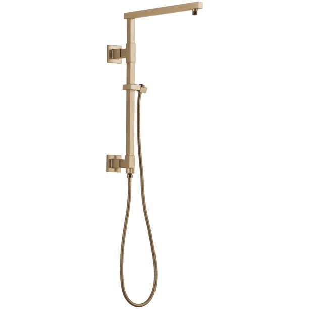Delta 58410 Emerge 18" Angular Shower Column - Lumicoat Champagne ...
