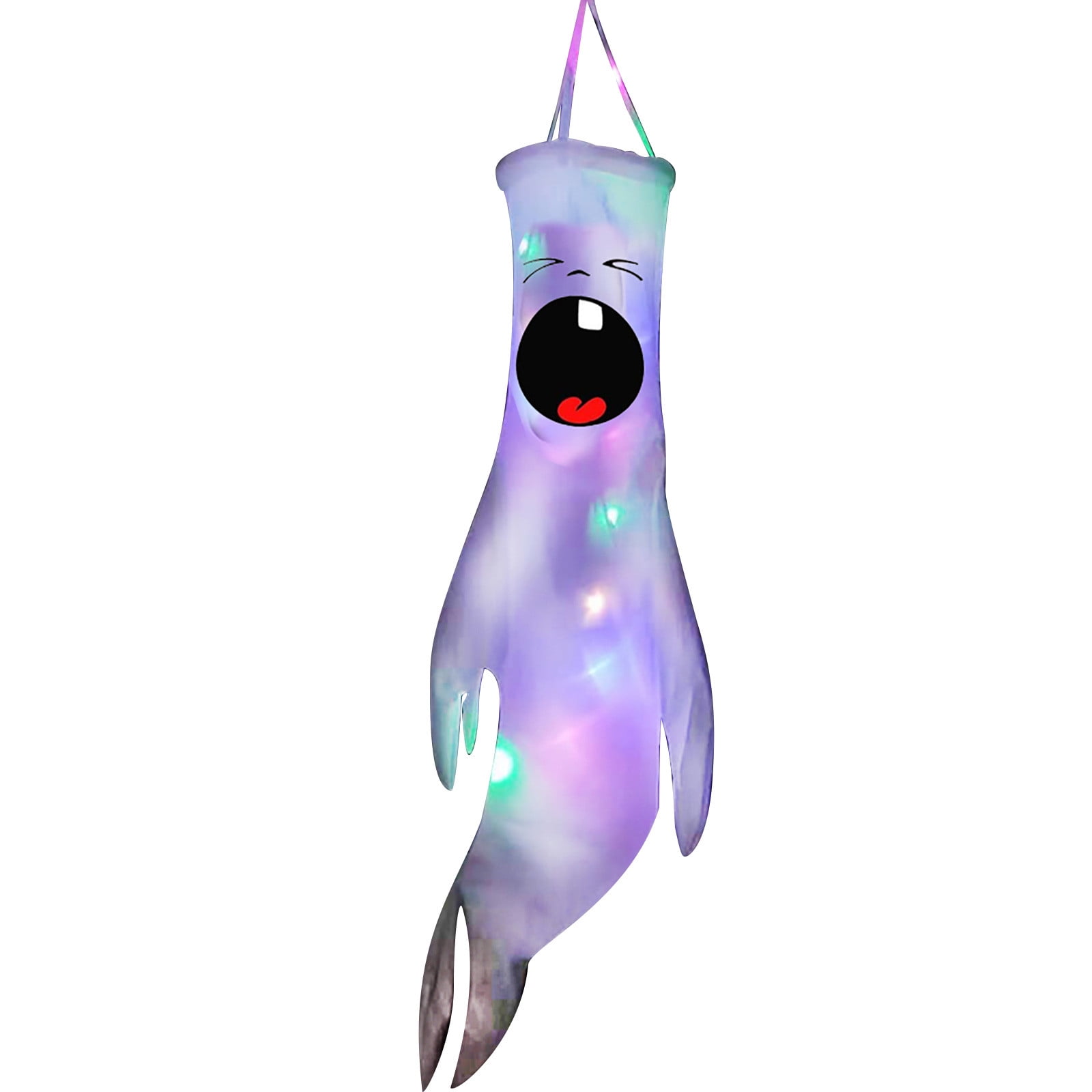 Click here for Agiferg Halloween Windpipe Flag Outdoor Ghost Fest... prices