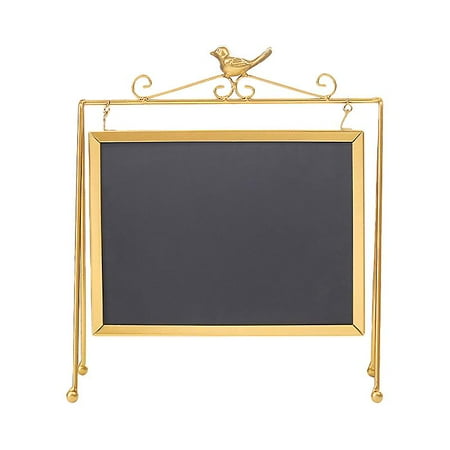 Small Display Blackboard Retro Iron Writing Blackboard For Store Bar ...