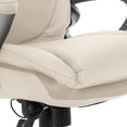Serta Bryce Office Chair Patented AIR Lumbar Technology Bonded Leather ...