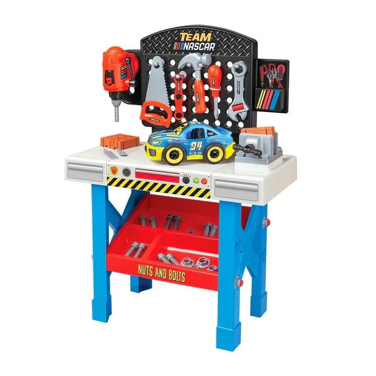 World Tech Toys Team Nascar Pit Stop Playset with Take Apart Car 84 ...