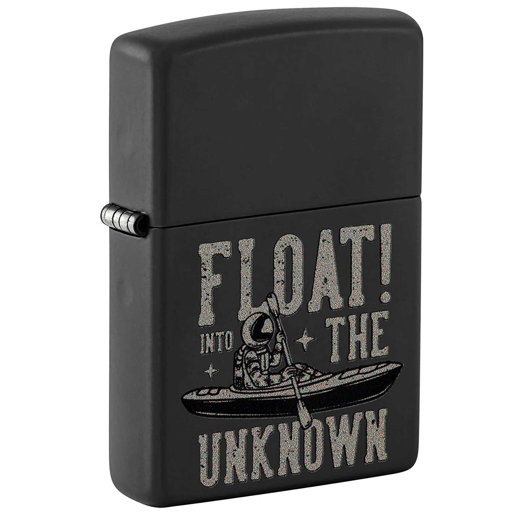 Click here for Zippo 48566 Float Into The Unknown Design Black Wi... prices