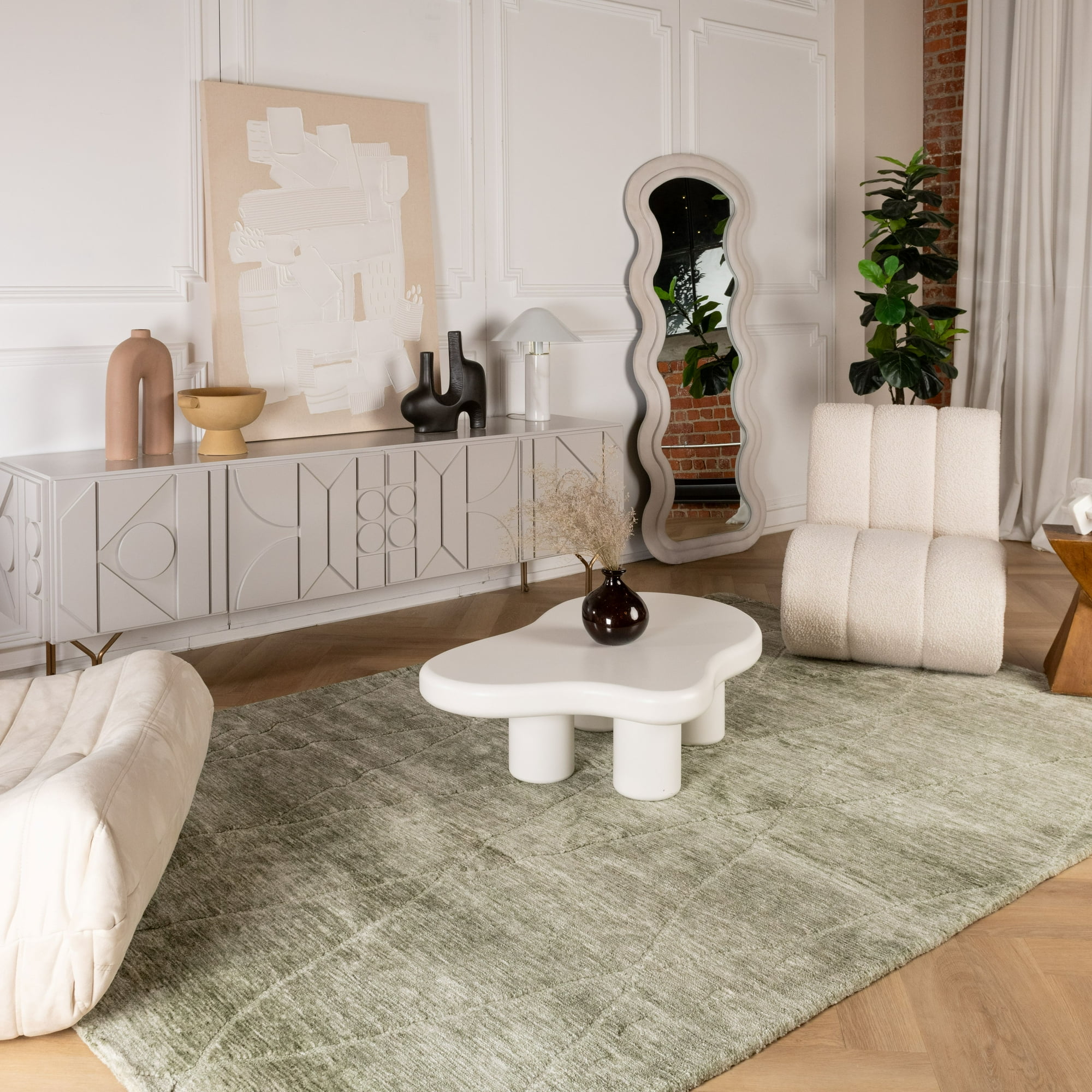 Click here for Rug Branch Maya Modern Boho Indoor Hand-Tufted Are... prices